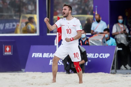Noel Ott Switzerland Celebrates His Goal Editorial Stock Photo - Stock ...