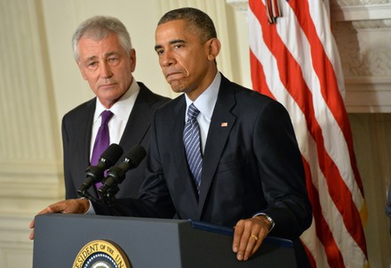 President Barack Obama Announces Resignation Secretary Editorial Stock ...