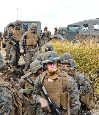 Member Us 9th Marine Regiment Take Editorial Stock Photo - Stock Image ...