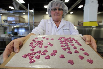 Donna Claypool Displays Hearts She Will Editorial Stock Photo - Stock ...