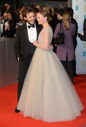 English Actor Sam Claflin English Actress - Foto de stock de contenido ...