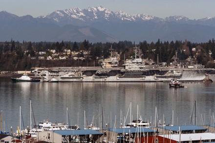 __COUNT__ USS Ranger heads to scrap yard, Bremerton, United States - 05 ...
