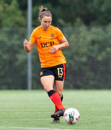 Rangers Womens Midfielder Chelsea Cornet Warms Editorial Stock Photo ...