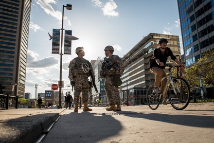 Maryland National Guard Troops 1175 Infantry Editorial Stock Photo ...