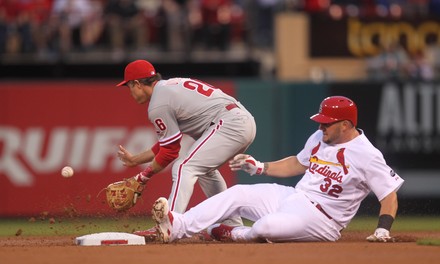 St Louis Cardinals Matt Adams Slides Editorial Stock Photo - Stock ...