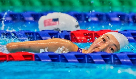 Dong Lu China During Swimming Tokyo Editorial Stock Photo - Stock Image ...