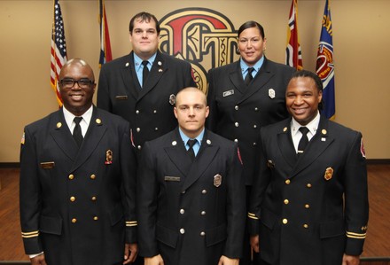 Five Fire Fighters St Louis Fire Editorial Stock Photo - Stock Image ...