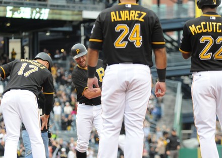 Pittsburgh Pirates Catcher Francisco Cervelli 29 Editorial Stock Photo ...