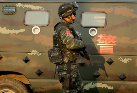Heavily Armed Paramilitary Urban Commando Units Editorial Stock Photo ...