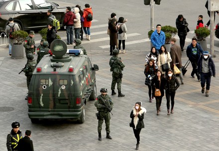 Heavily Armed Paramilitary Urban Commando Units Editorial Stock Photo ...