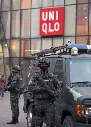 Heavily Armed Paramilitary Urban Commando Units Editorial Stock Photo ...