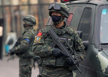 Heavily Armed Paramilitary Urban Commando Units Editorial Stock Photo ...