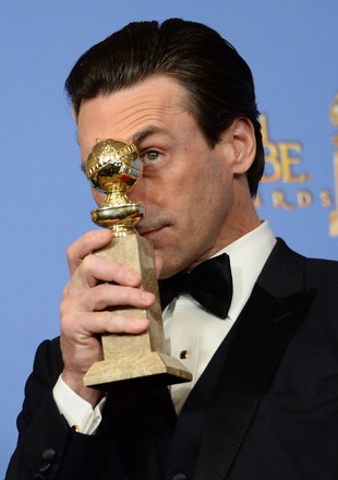 Actor Jon Hamm Winner Award Best Editorial Stock Photo - Stock Image ...