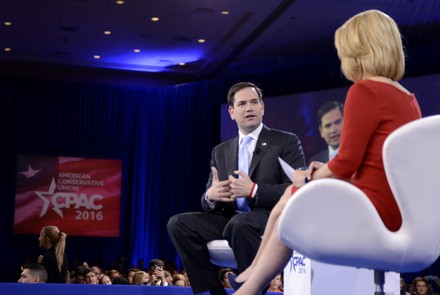 Republican Presidential Candidate Florida Sen Marco Editorial Stock ...