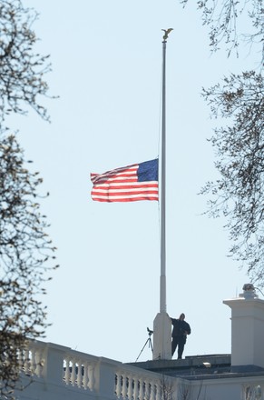 59 Lowering the american flag Stock Pictures, Editorial Images and ...