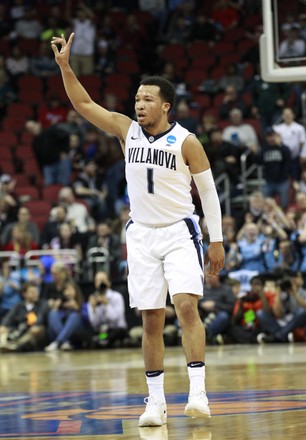 Villanova Universitys Jalen Brunson 1 Reacts Editorial Stock Photo ...