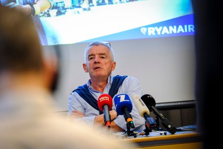 Ryanair Ceo Michael Oleary Pictured During Editorial Stock Photo ...