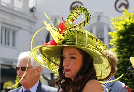 Fancy Hats Rule Day Churchill Downs Editorial Stock Photo - Stock Image ...