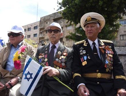 Russian Israeli World War Ii Veterans Editorial Stock Photo - Stock ...