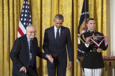 President Barack Obama Awards National Medal Editorial Stock Photo ...