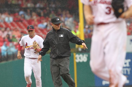 Umpire Crew Chief Jerry Meals Signals Editorial Stock Photo - Stock ...