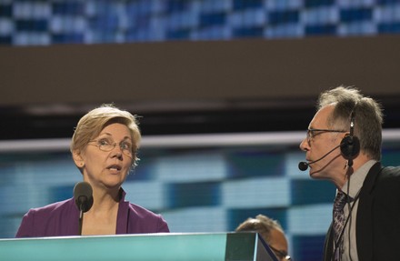Sen Elizabeth Warren Dma Rehearses Her Editorial Stock Photo - Stock ...