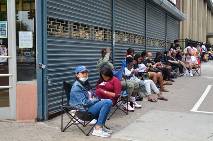 Parents School Students Camping Outside Local Editorial Stock Photo ...