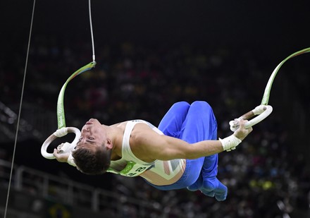 Great Britains Gymnast Max Whitlock Performs Editorial Stock Photo ...