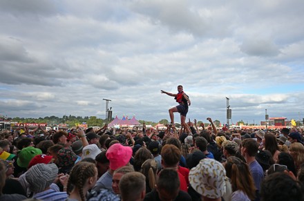 Reading Music Festival 2021, Reading, UK - 29 Aug 2021 Stock Pictures ...
