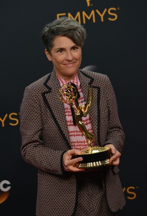 Writerproducer Jill Soloway Appears Backstage Her Editorial Stock Photo ...