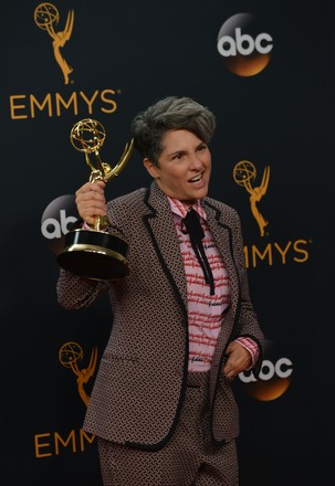 Writerproducer Jill Soloway Appears Backstage Her Editorial Stock Photo ...