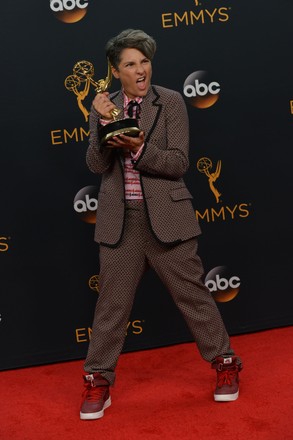 Writerproducer Jill Soloway Appears Backstage Her Editorial Stock Photo ...