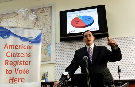 Pollster Mitchell Barak Keevoon Global Research Editorial Stock Photo ...