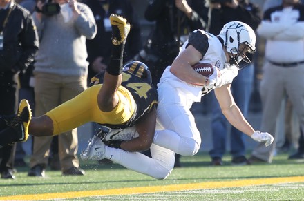 Missouris Terez Hall Makes Tackle On Editorial Stock Photo - Stock ...
