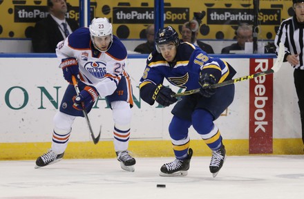 St Louis Blues Robby Fabbri Edmonton Editorial Stock Photo - Stock ...