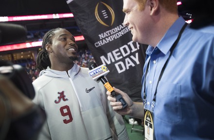 Alabama Media Day, Tampa, Florida, United States - 07 Jan 2017 Stock ...