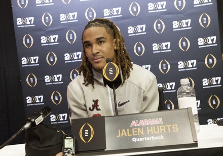 Alabama Media Day, Tampa, Florida, United States - 07 Jan 2017 Stock ...