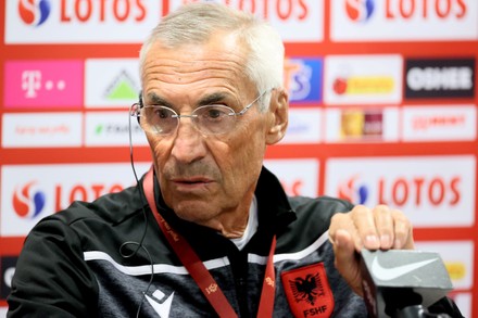 Albanian National Soccer Team Head Coach Editorial Stock Photo - Stock ...
