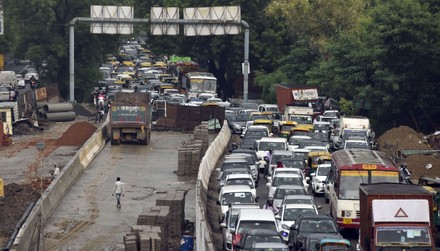Heavy Rains Lashes Parts Of Delhi-NCR Causing Waterlogging And Traffic Snarls In Several Areas ...