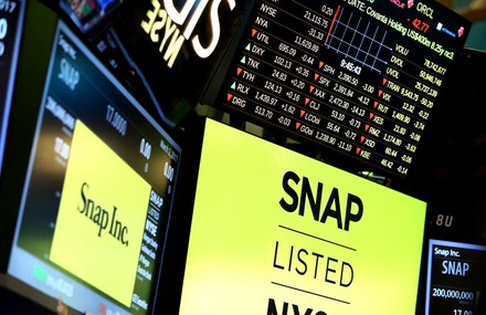 __COUNT__ Snap IPO debuts at the NYSE in New York, United States - 02 ...