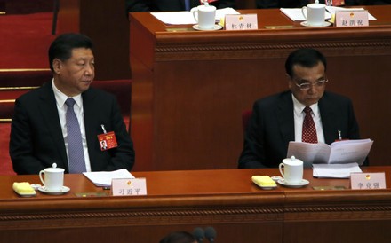 Chinese President Xi Jinping L Premier Editorial Stock Photo - Stock ...