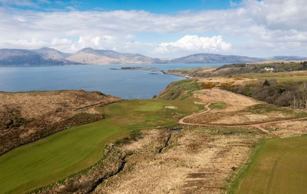 Ardfin Golf Course On Ardfin Estate Editorial Stock Photo - Stock Image ...