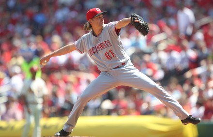 Cincinnati Reds Starting Pitcher Bronson Arroyo Editorial Stock Photo ...
