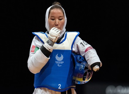 Zakia Khudadadi Afg Blue Fighting Against Editorial Stock Photo - Stock ...