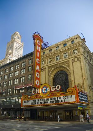 Chicago Theater Chicago Illinois Usa Editorial Stock Photo - Stock ...