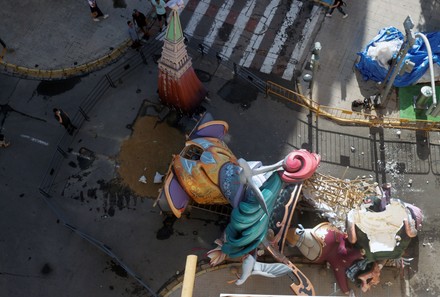 View Damaged Falla Figure Valencia Spain Editorial Stock Photo - Stock ...