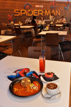 Special Menu Spider Curry Spidersense Latte Editorial Stock Photo ...
