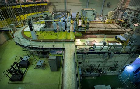 Inside Maria Research Reactor Institute Atomic Editorial Stock Photo ...