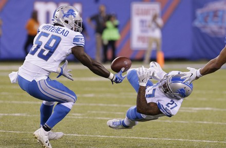 Detroit Lions Glover Quinn Tips Ball Editorial Stock Photo - Stock ...