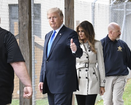 President Trump Tours Secret Service Training Facility, Beltsville ...